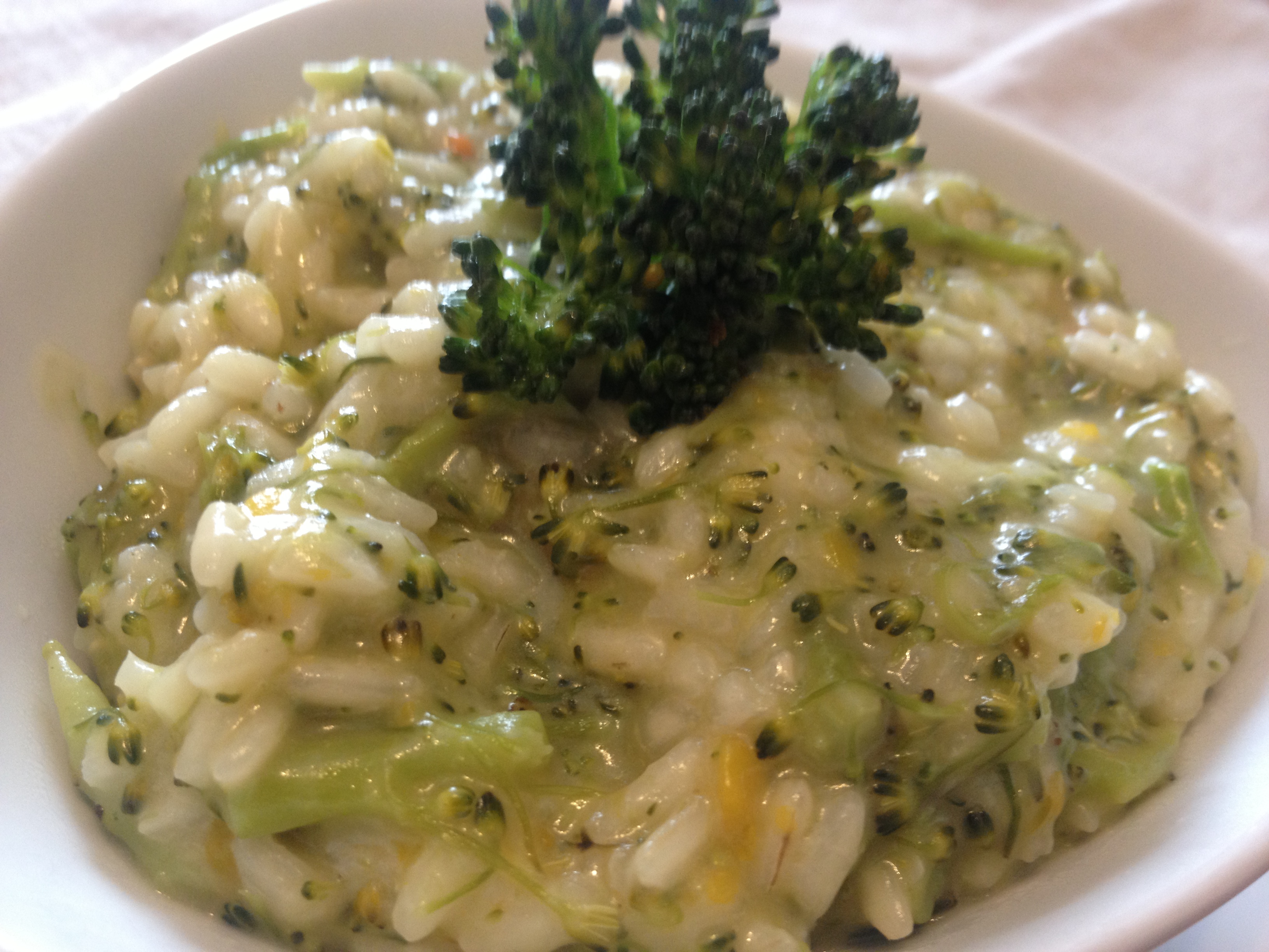 IL RISOTTO AI BROCCOLI, PER UN AUTUNNO IN SALUTE