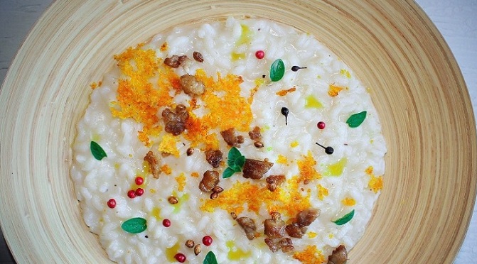 LA ROMAGNA NEL RISOTTO: LA MORA ROMAGNOLA