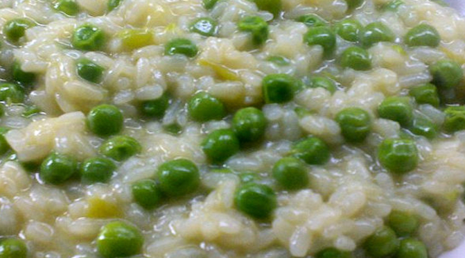 RISOTTO DI STAGIONE: I PISELLI