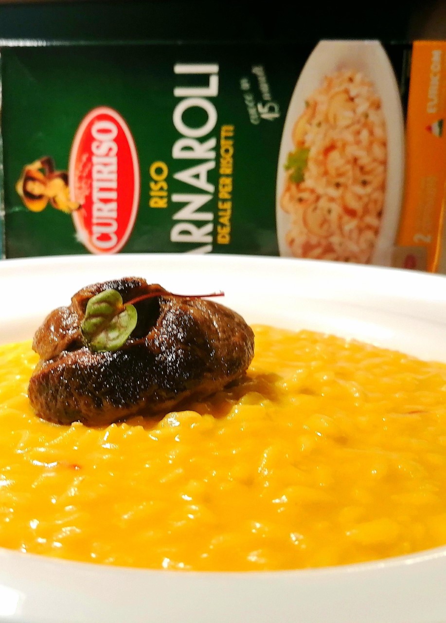 RISOTTANDO ALLA MILANESE CON CURTI PER LE PALME