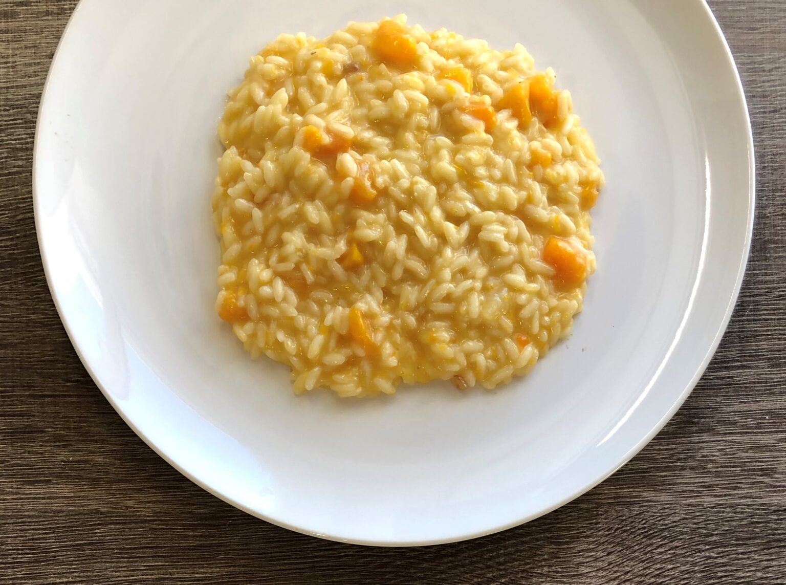 RISOTTO alla Zucca: ricetta facile veloce a base di zucca di Risotto