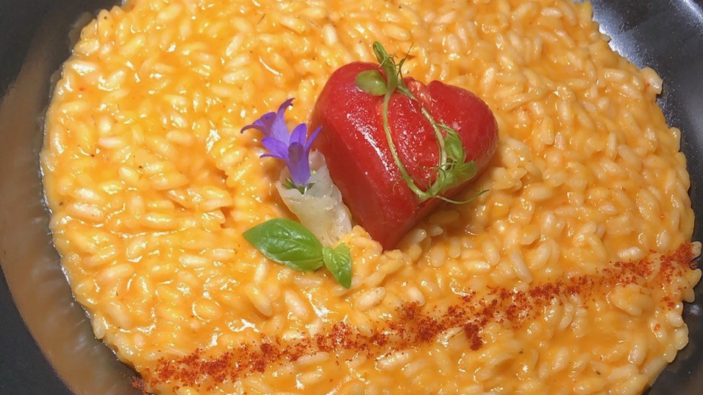 Risotto ai peperoni
